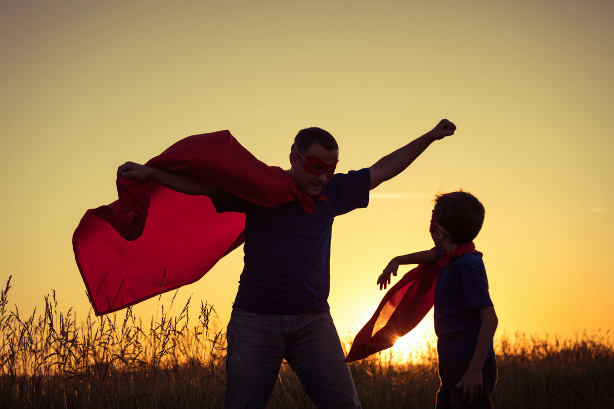Superhero Dad guy! - Kiwi Families