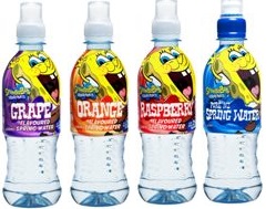SpongeBob fruit drink packs - Kiwi Families