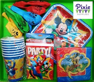 Win a Mickey Mouse party pack worth over $45 from Pixie Party Supplies ...