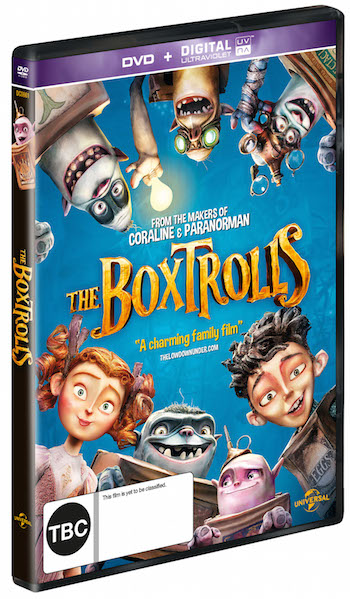 The BoxTrolls DVDs - Kiwi Families