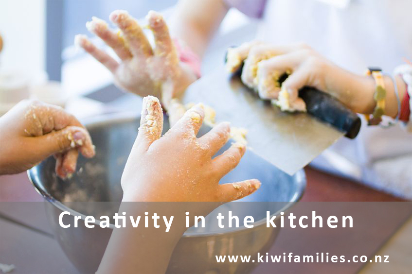 Creativity in the Kitchen - Kiwi Families