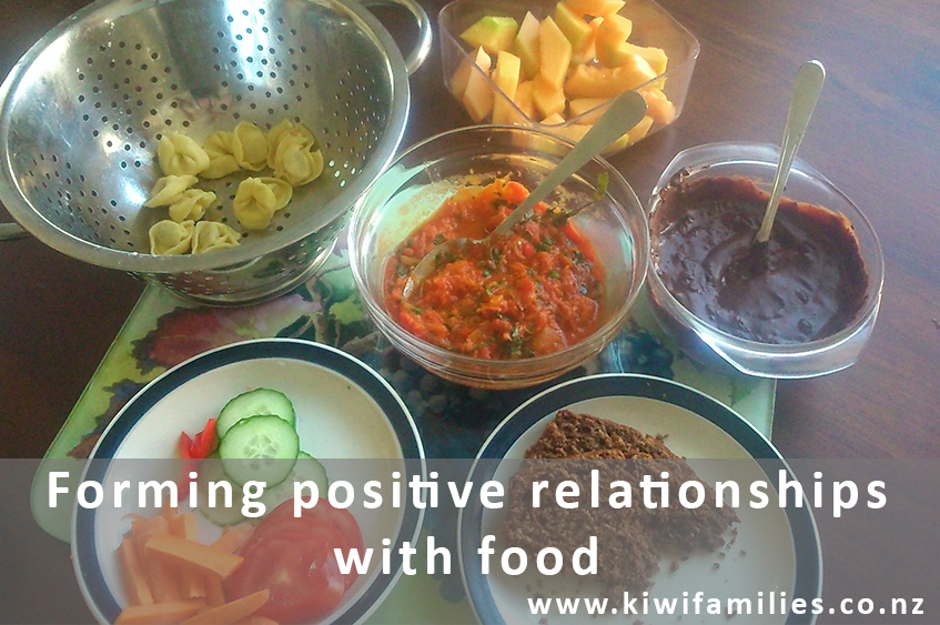 Forming positive relationships with food - Kiwi Families