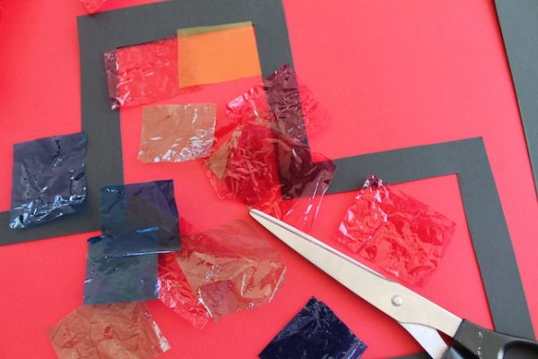 Easy stained glass windows [Craft for kids] - Kiwi Families