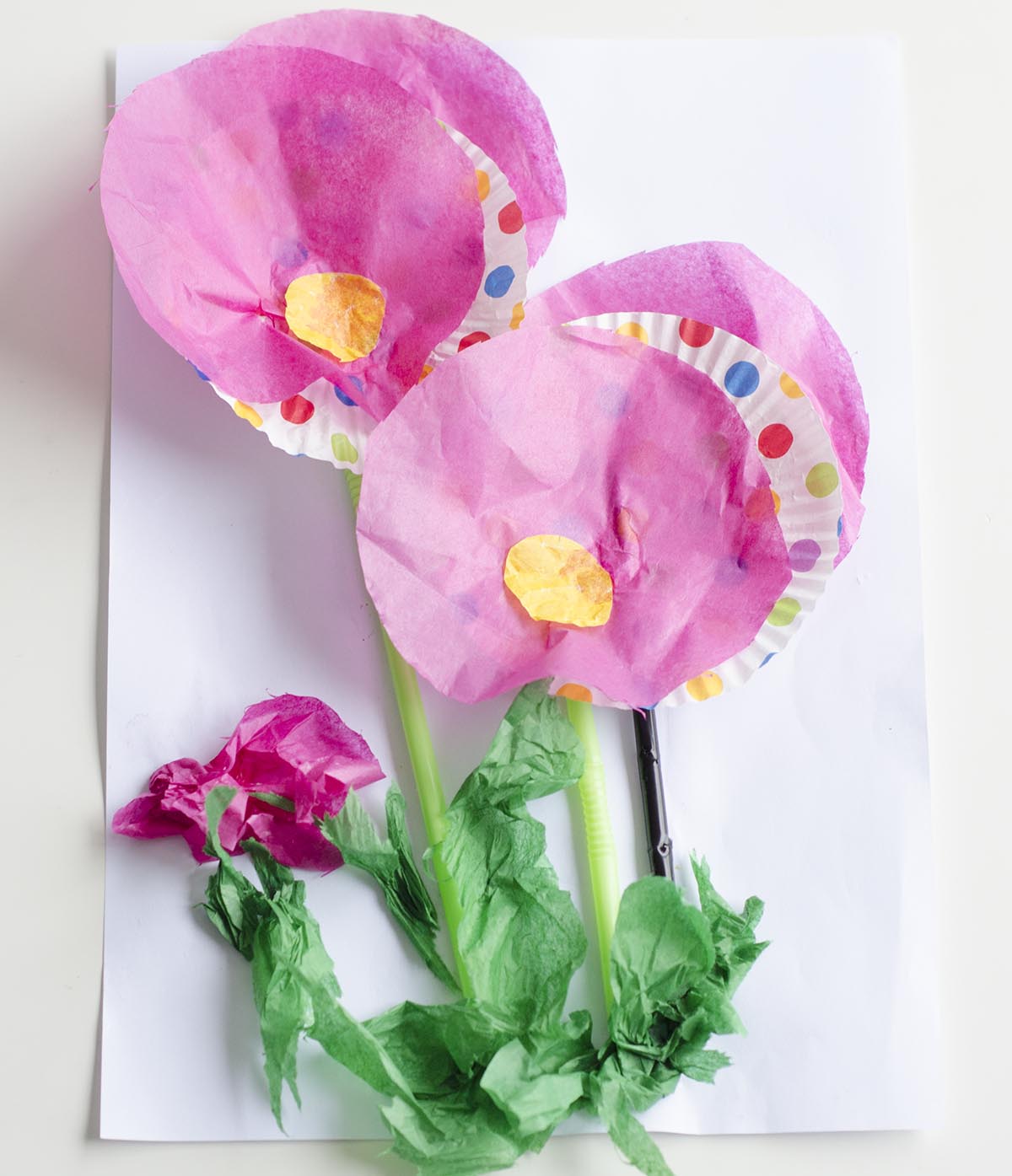 3 Spring Flower Craft Ideas - Kiwi Families