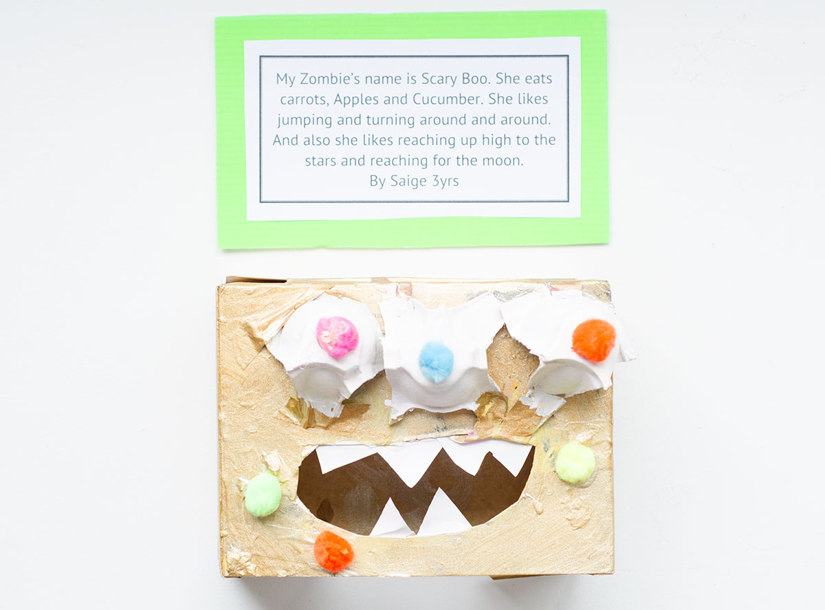 Crafts for kids - Recycled box monsters - Kiwi Families