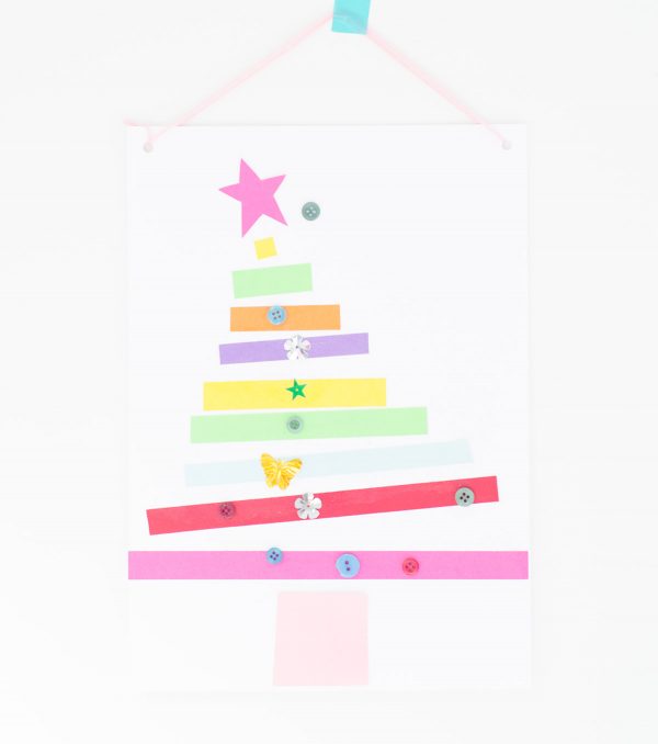 Play based learning - Christmas tree craft - Kiwi Families