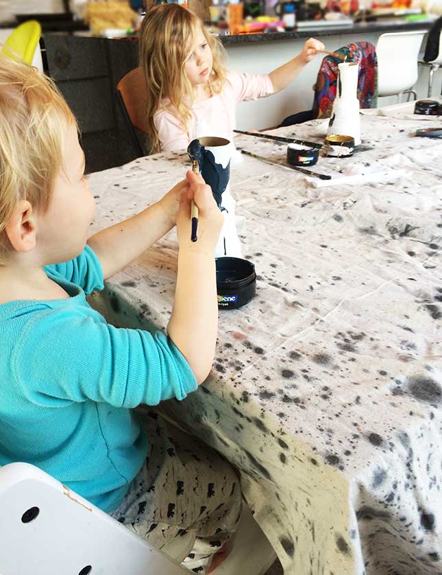 Toilet roll telescope - with optical illusion - Kiwi Families