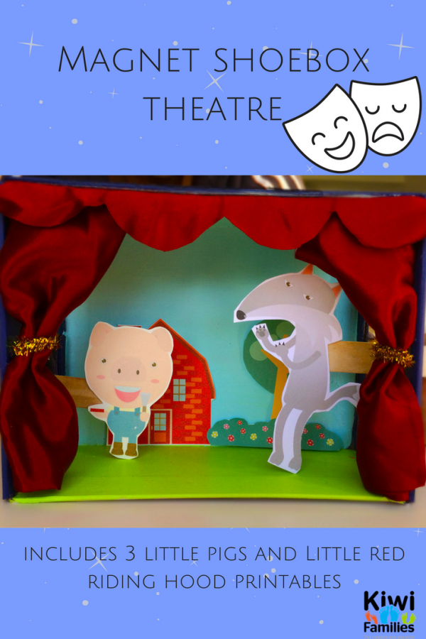 How to make a shoebox theatre - Puppet play - Kiwi Families