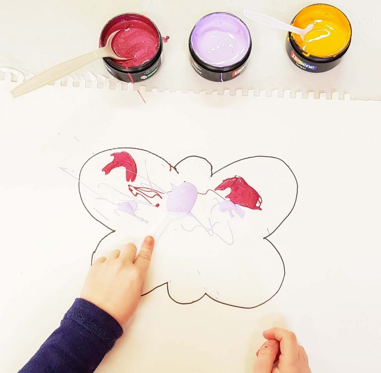 Garden butterfly ornament art project - Kiwi Families