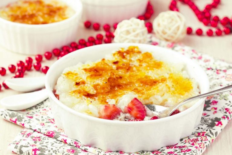 Rice Pudding Brulee Recipe - Kiwi Families