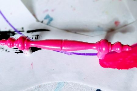 Upcycled Rainbow Dressing Table - Kiwi Families