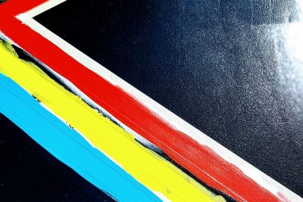 Upcycled Rainbow Dressing Table - Kiwi Families