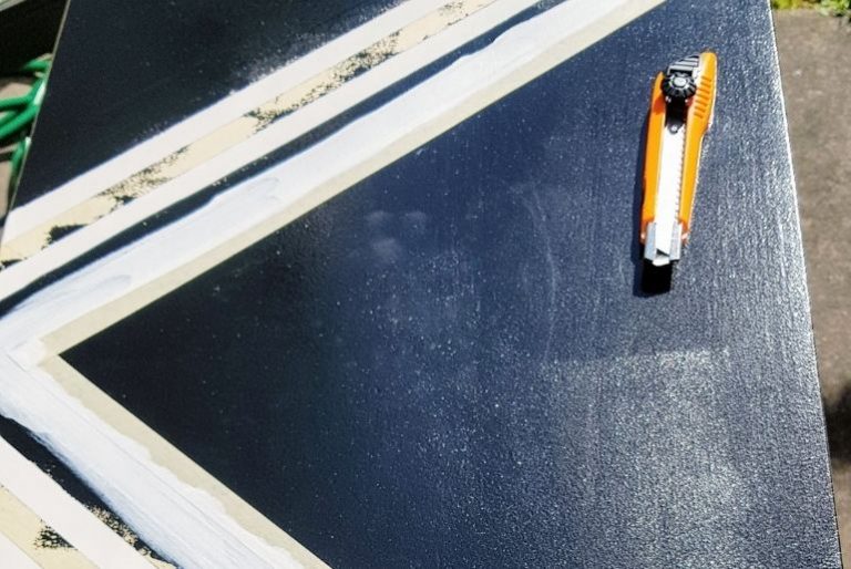 Upcycled Rainbow Dressing Table - Kiwi Families