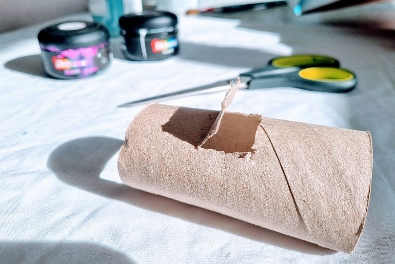 Cardboard Roll Racing Car Craft - Kiwi Families