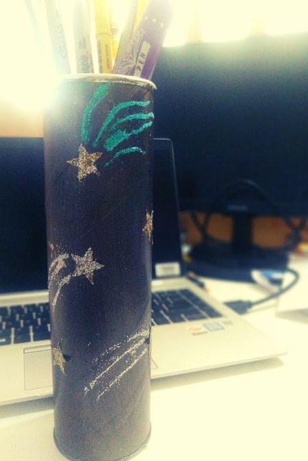 Recycled Stationery Holder - Kiwi Families