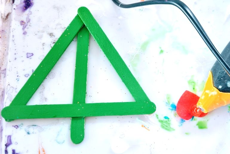 Ice-Block Stick Christmas Decorations - Kiwi Families