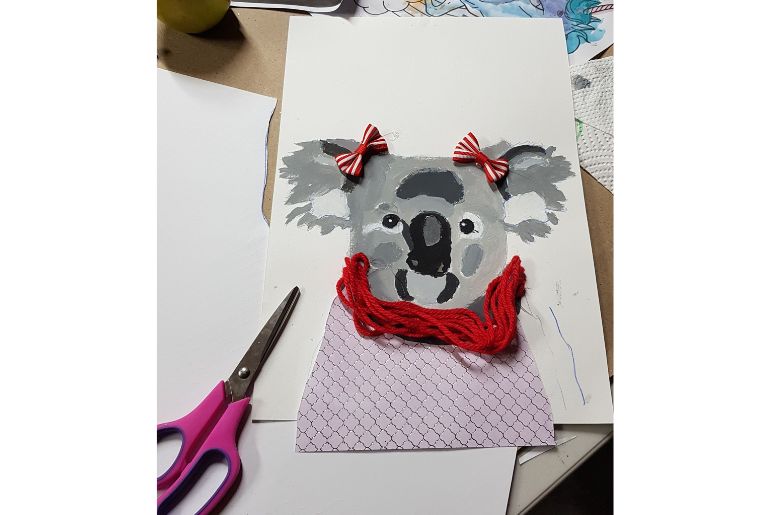 Animal Portraits Grey Value Scale Art Project - Kiwi Families